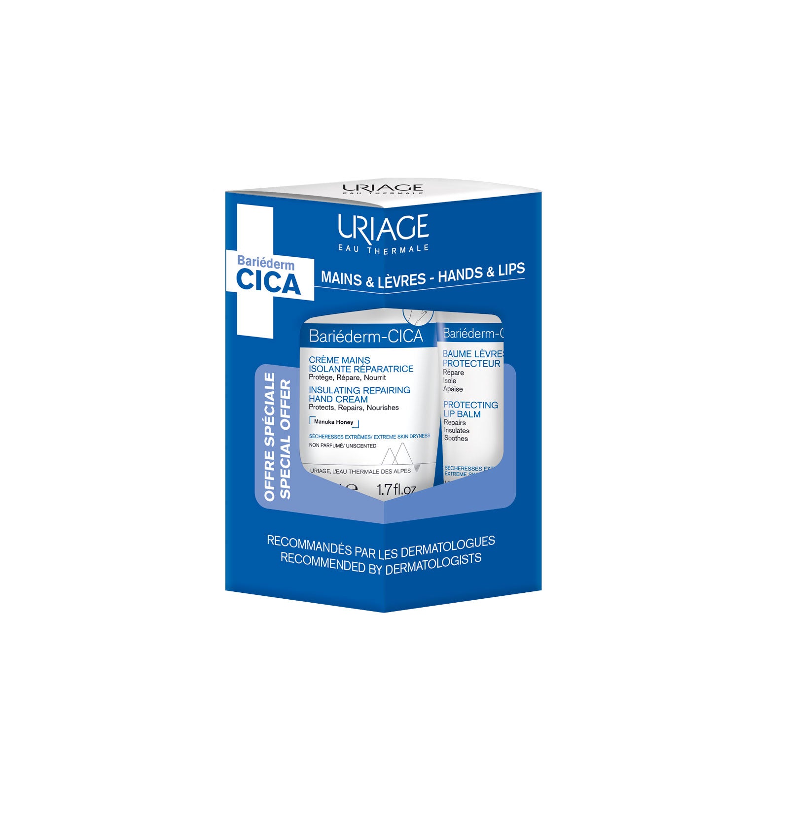URIAGE | Bariéderm CICA-Lèvres et Bariéderm Crème Mains Duo - Uriage Canada